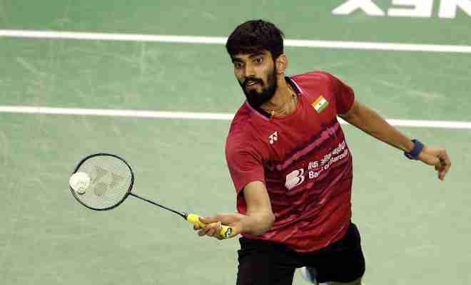 Kidambi Srikanth vs Aryaman Tandon, Live Badminton Score and Updates ...