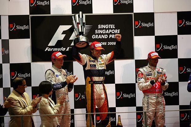 F1: Top 5 Races at Marina Bay Street Circuit, Singapore
