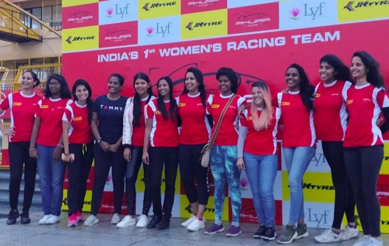 JK National Racing Championship: India's First All Women Racing Team to ...