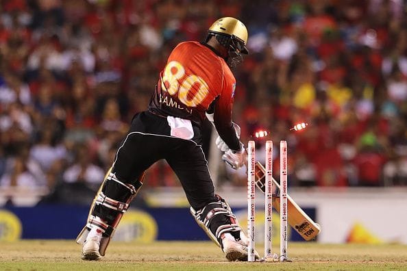 Ten ways in which a batsman can be dismissed in cricket