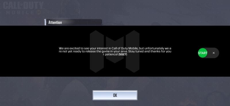 Call of Duty Mobile: How to Bypass COD Mobile Error Code "5027"