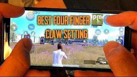 PUBG Mobile: Best 4 finger claw layout