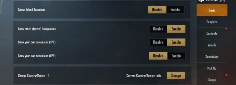How to reset PUBG Mobile settings