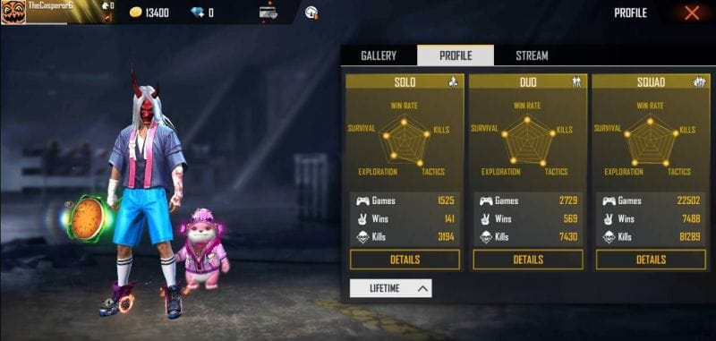SK Sabir Boss Free Fire ID, sensitivity settings and more