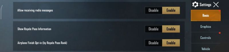 How to reset PUBG Mobile settings