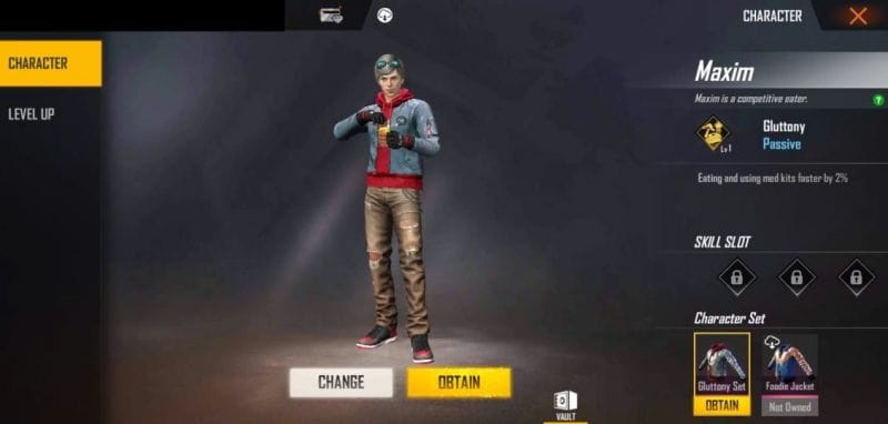Maxim character in Free Fire: All you need to know
