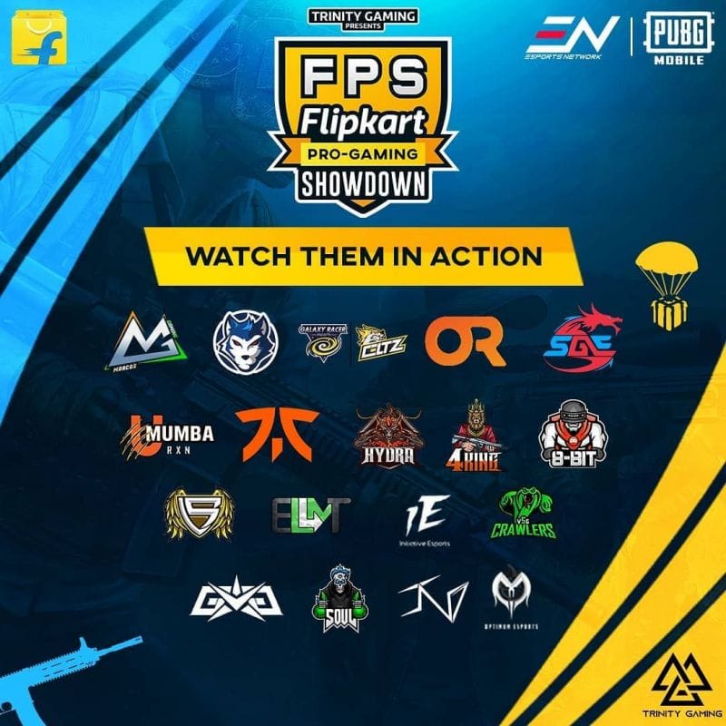 Pro Gaming Showdown: Schedule, prize pool and teams