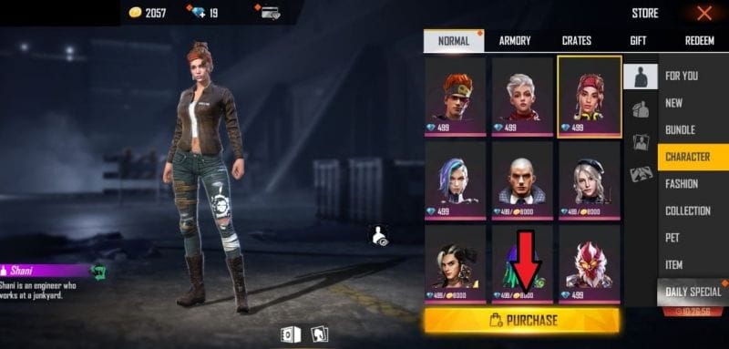 Shani character in Free Fire: All you need to know