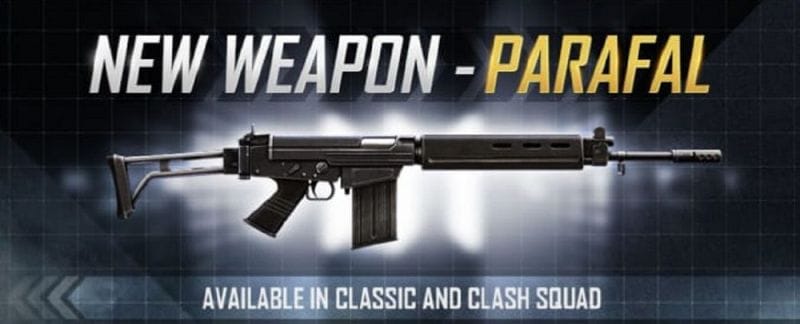 New Parafal weapon in Free Fire OB24 update: Damage, stats, and other ...