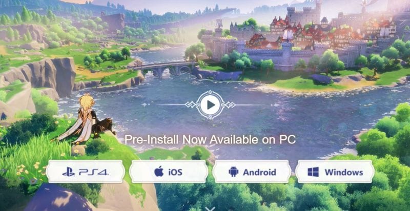 Genshin Impact: How to pre-install game on PC