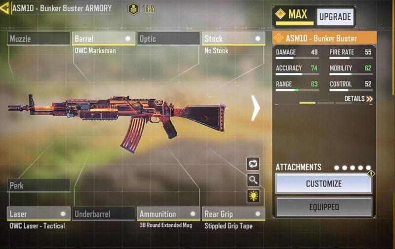 How to reduce recoil in COD Mobile