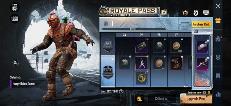 PUBG Mobile Season 16 skins, outfits, and RP rewards