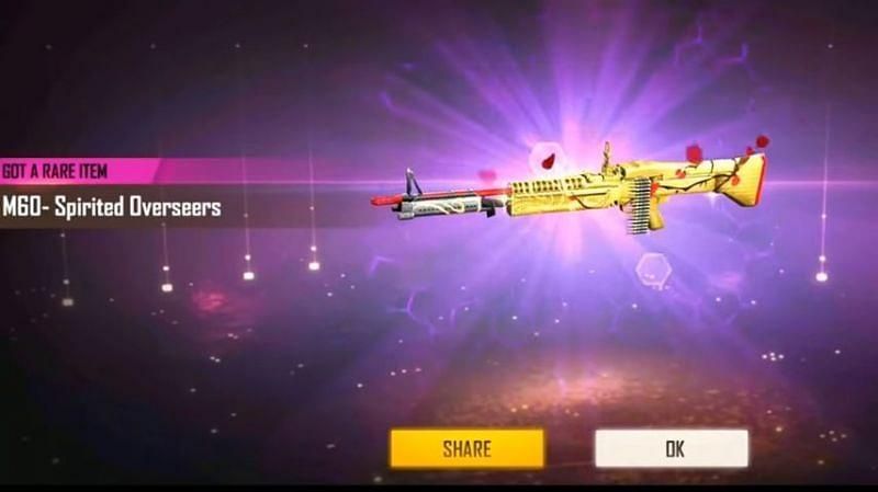 Top 5 most powerful weapons in Free Fire