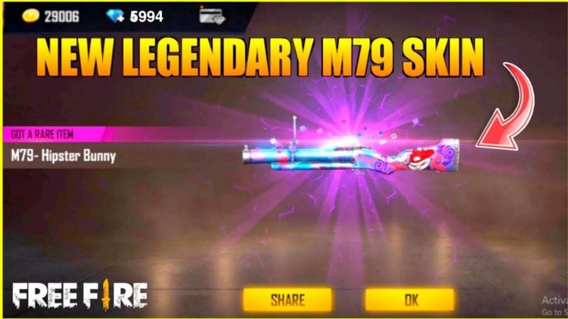 Top 5 most powerful weapons in Free Fire