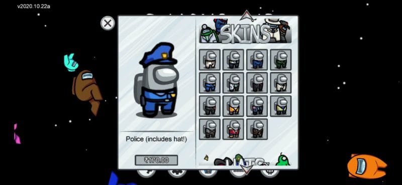 Ranking the top 10 costumes in Among Us