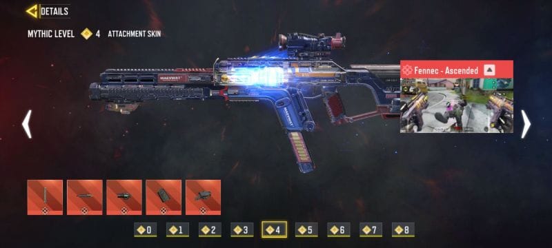 Call Of Duty Mobile introduces its first Mythic weapon Fennec - Ascended