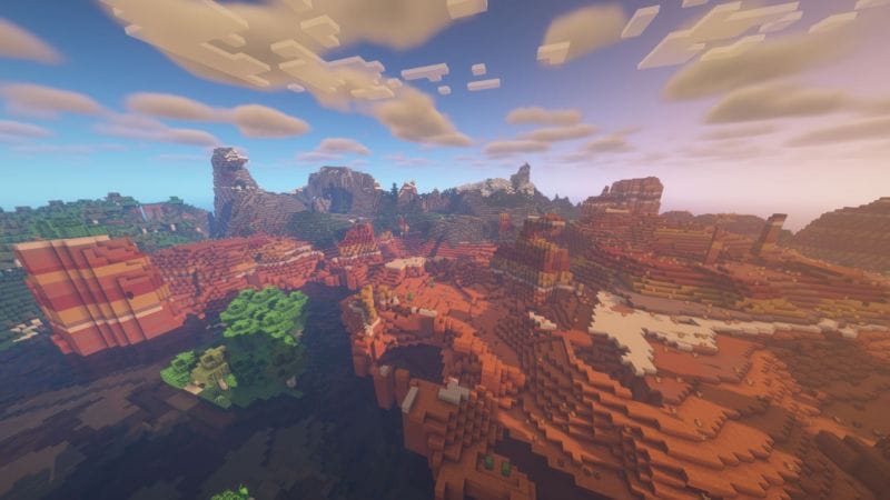 Top 5 mesa Minecraft seeds of November 2020