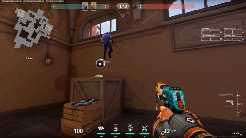 Valorant players discover a Raze-Omen boosting strategy in Ascent