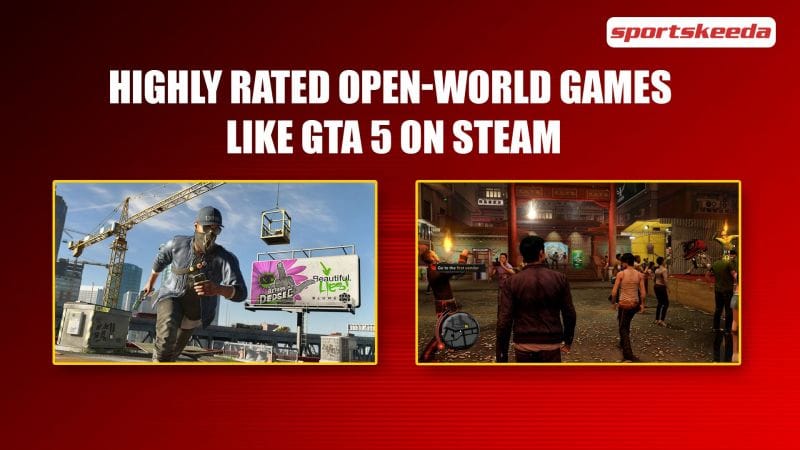 5 open-world games like GTA 5 that are highly rated on Steam
