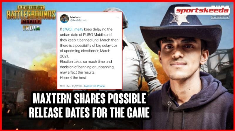 PUBG Mobile India: Maxtern shares possible release dates for the game