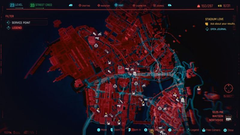 A full list of all Ripperdoc locations in Cyberpunk 2077
