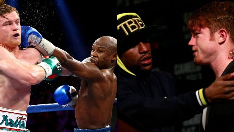 Watch: When Floyd Mayweather defeated Canelo Alvarez and handed him his ...