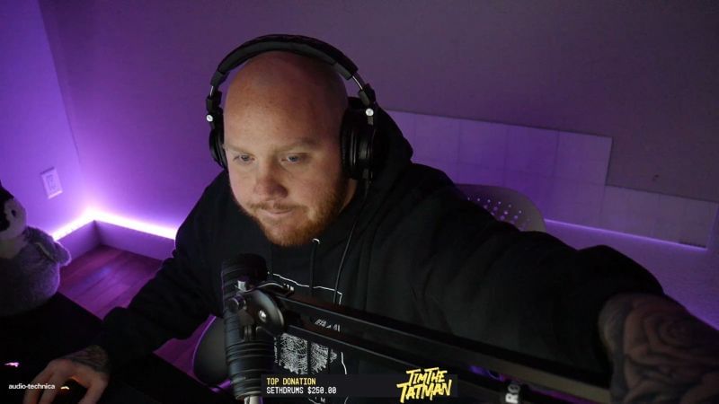 TimTheTatman on the verge of tears while speaking about the importance ...