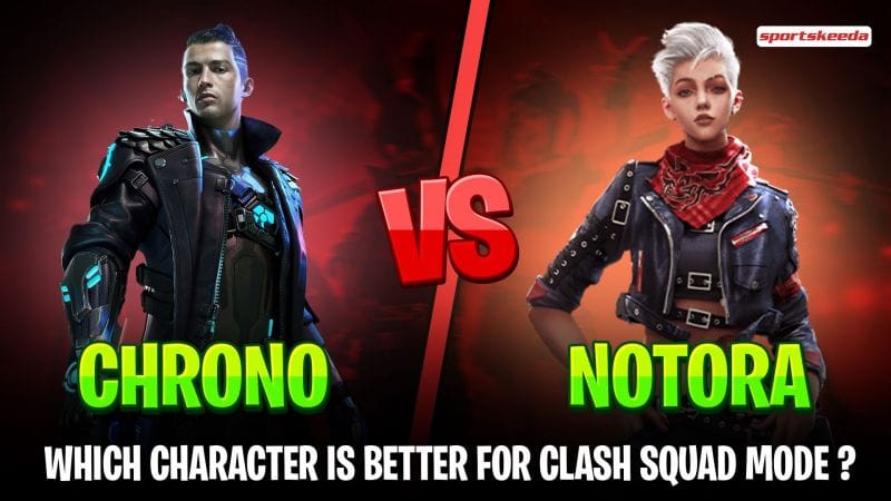 Chrono vs Notora in Free Fire: Which character is better for Clash ...