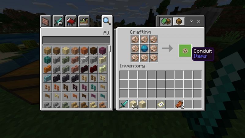 How to Make a Conduit in Minecraft: Materials, Crafting Guide, Uses