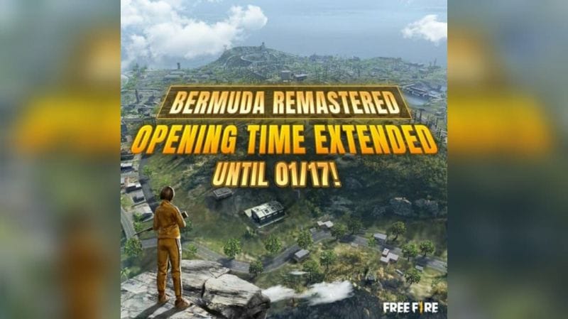 Free Fire to temporarily remove Bermuda Remastered map after 17th January