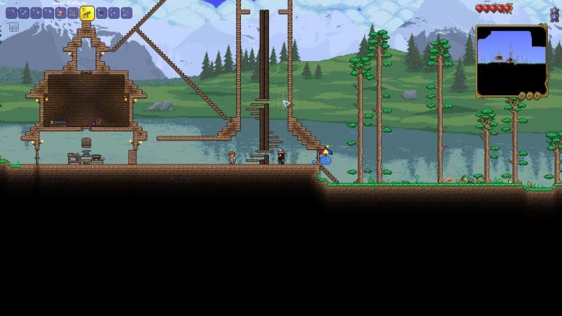 How to Make Stairs in Terraria | Materials, Crafting Guide, Uses, Tips ...