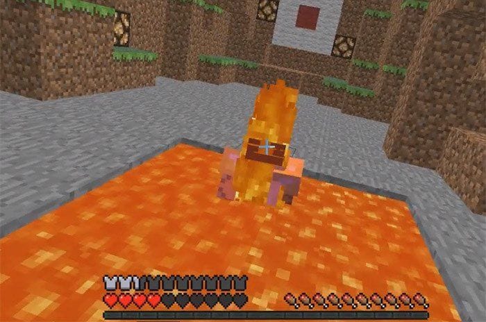 What does Fire Protection do in Minecraft?