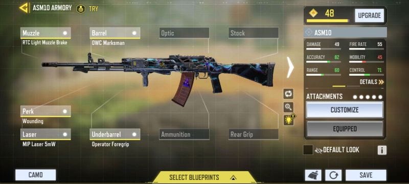 Five best ASM10 loadouts in COD Mobile