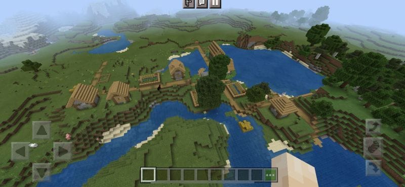 Best Minecraft PE seeds with villages and huts