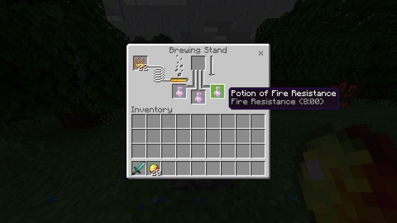 How to Make Fire Resistance Potion in Minecraft: Materials, Crafting ...