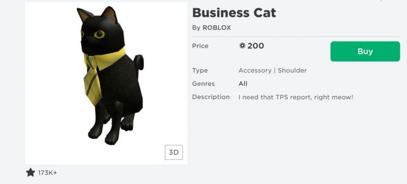 5 most favorited shoulder pets on the Roblox Avatar Shop