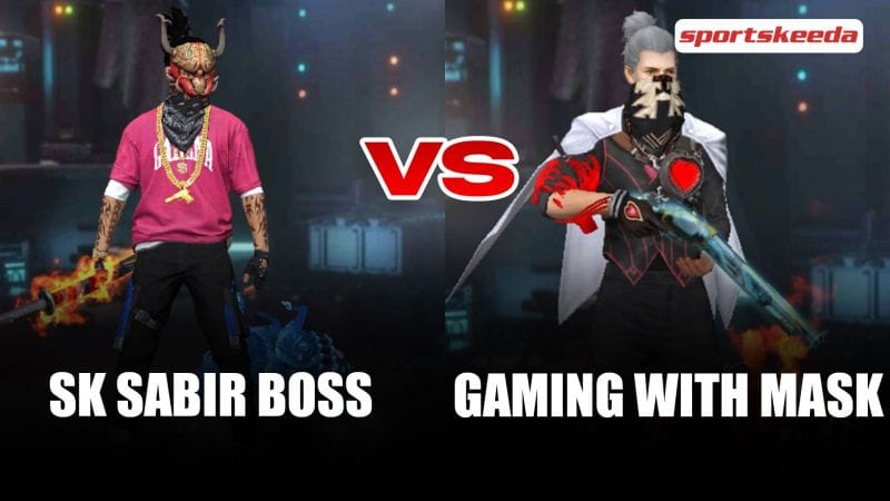 SK Sabir Boss vs Gaming With Mask: Who has better stats in Free Fire?