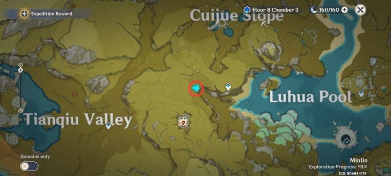 Genshin Impact: Red creature locations for Five Flushes of Fortune event