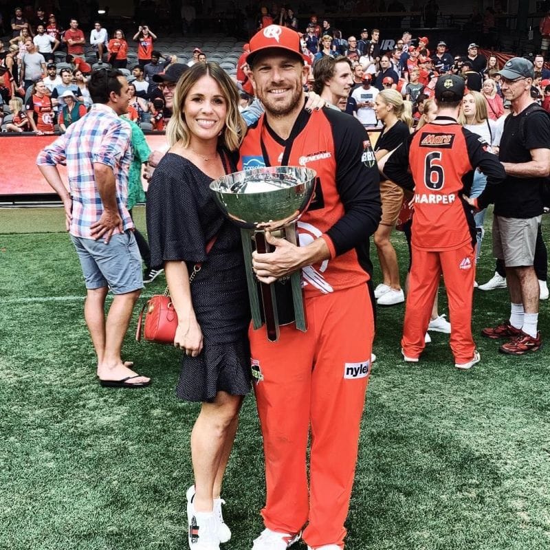 Who is Aaron Finch's Wife Amy Griffiths