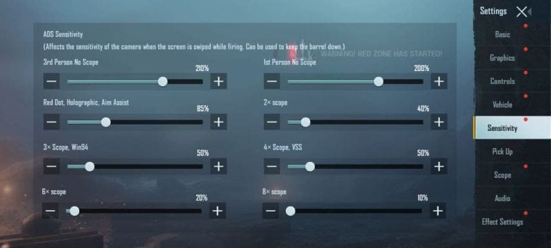 How to choose the best sensitivity settings in PUBG Mobile Season 17