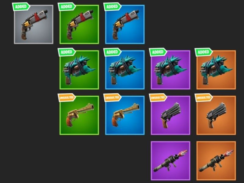 Fortnite Season 6 Weapons Guide: Full list of all new weapons and where ...