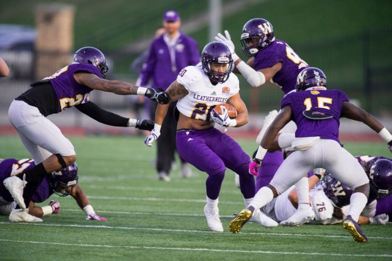 Western Illinois Leathernecks vs #8 South Dakota State Jackrabbits ...