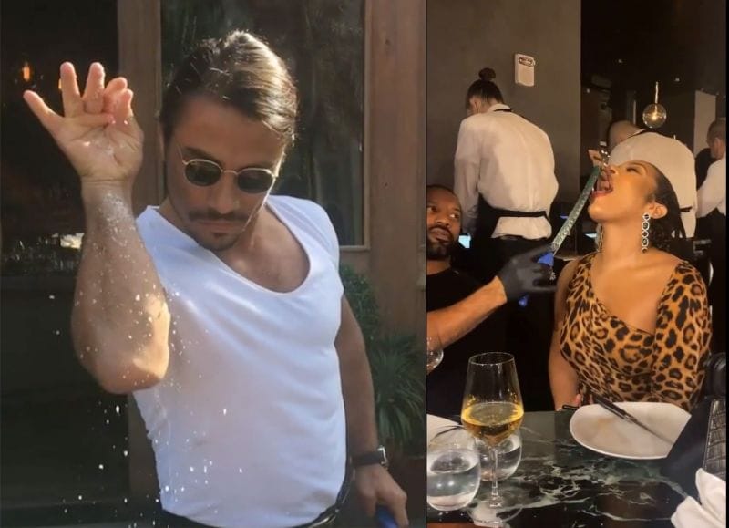 Salt Bae memes trend online after a video of him feeding a lady in ...