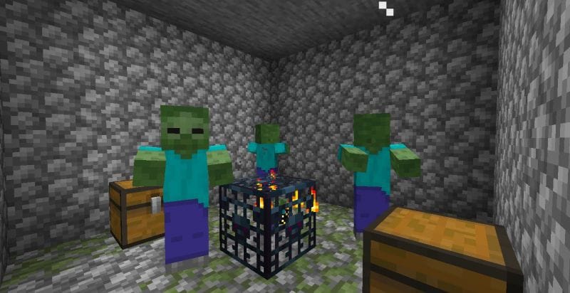 What is the best distance to spawn mobs in Minecraft?