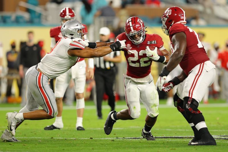 2021 College Pro Days: Alabama RB Najee Harris to run drills but not a ...