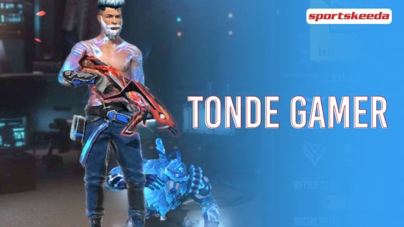 Tonde Gamer's Free Fire ID, K/D ratio, and stats in March 2021