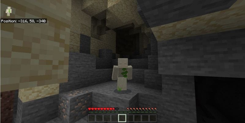 How to see your coordinates in Minecraft