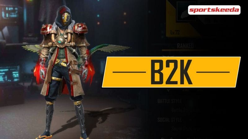 B2K (Born 2 Kill) Free Fire ID, K/D ratio, stats and total subscribers ...