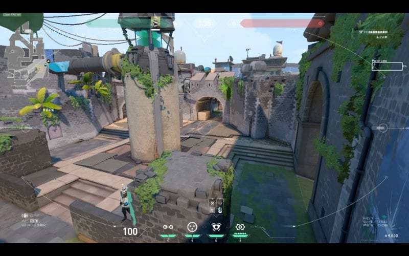 Cypher in Valorant: Spycam Placement Spots in Breeze