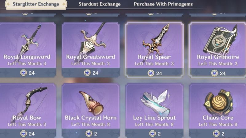 Royal Longsword in Genshin Impact: Should players buy this sword from ...